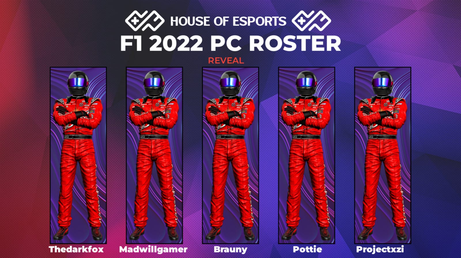 House of Esports reveal F1 PC roster – Esports Africa News
