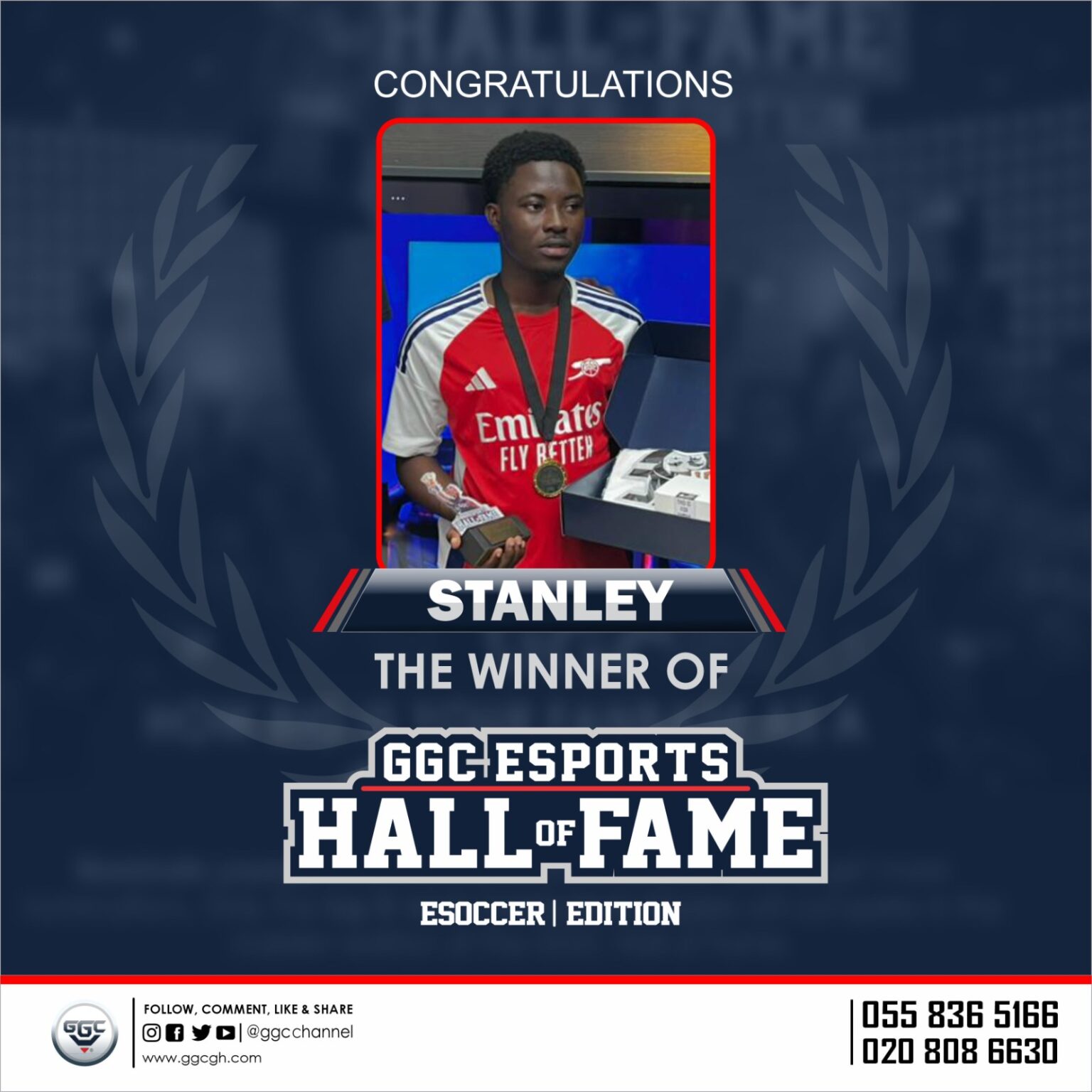 STANLEY – THE UNDISPUTED CHAMPION OF THE FIRST EVER GGC ESPORTS HALL OF ...